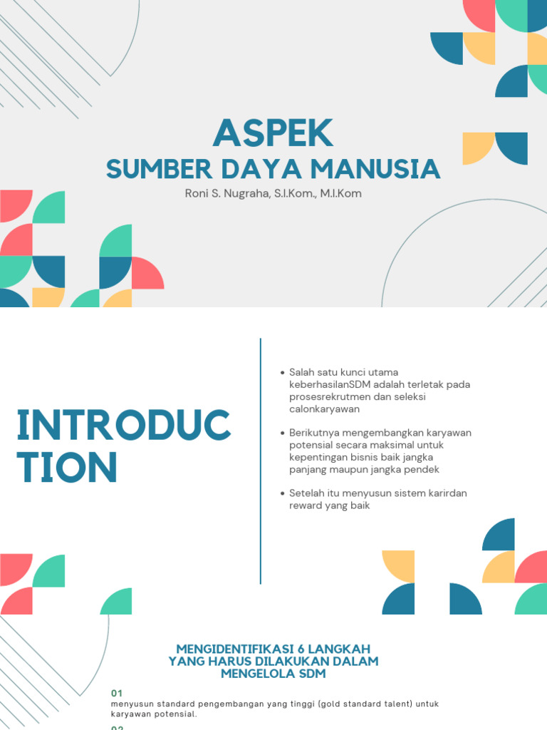 Aspek SDM | PDF