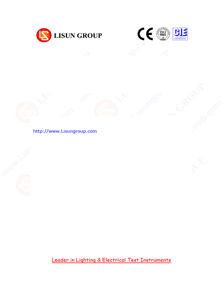 Moving Detector Goniophotometer | PDF
