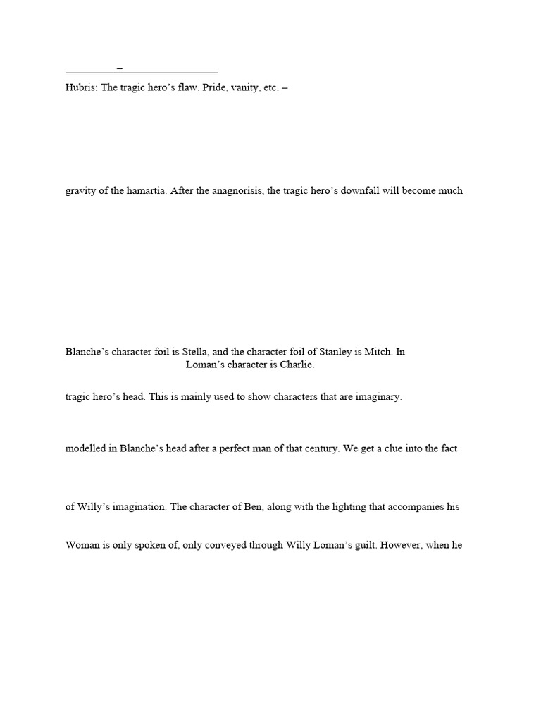 English SL Dramatic Techniques | PDF