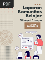 Program Kerja KKG SD 2025 | PDF