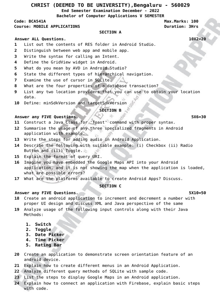 Mobile Application 22 | PDF