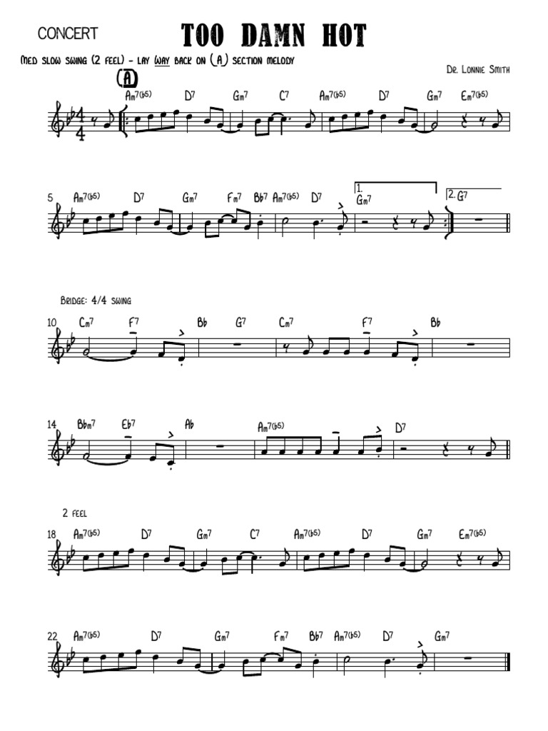 Too Damn Hot Pdf