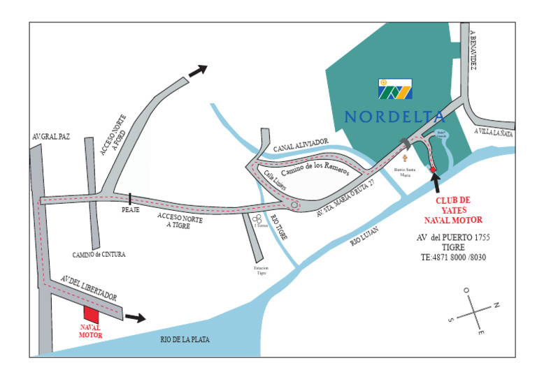 Mapa - Nordelta (Convertido) | PDF