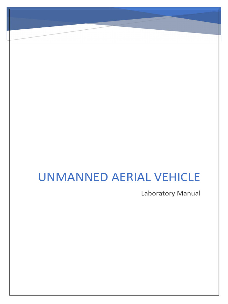 UAV_Lab_Manual-2 | PDF