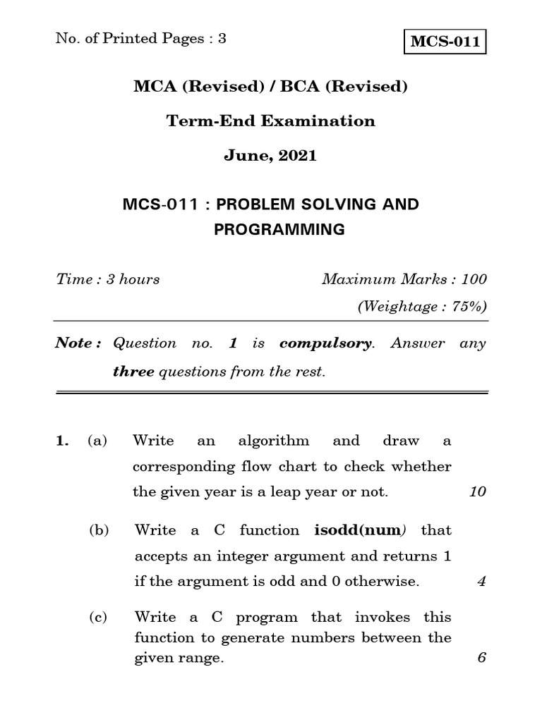 MCS 11 | PDF