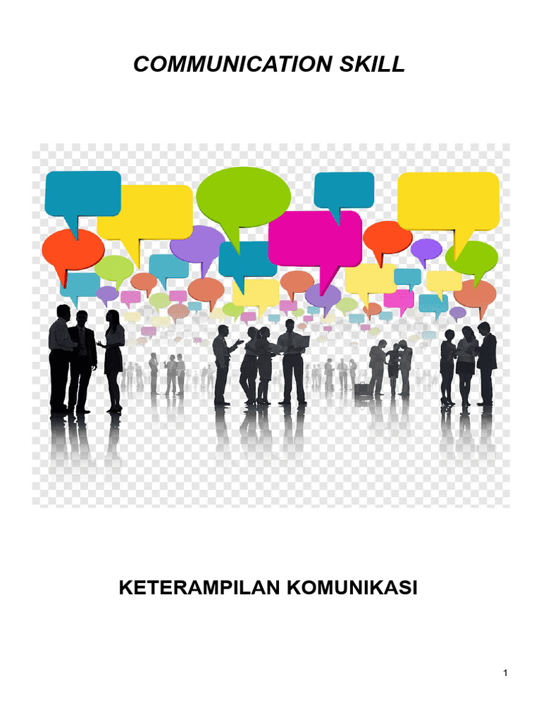 Modul: Bahan Ajar Materi Pengantar Communication Skill | PDF