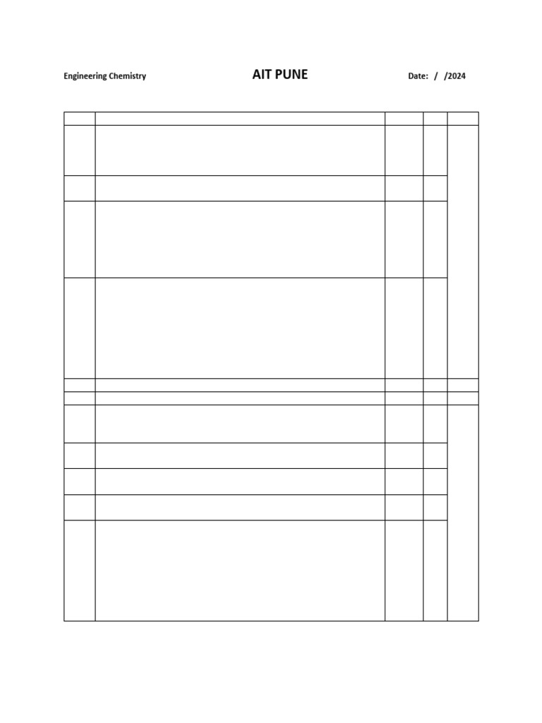 Unit I Test Paper | PDF