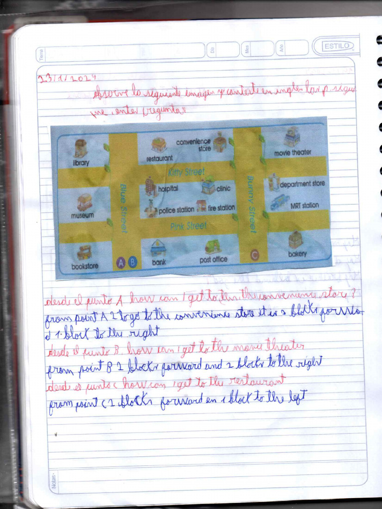 Taller 5to Básica Inglés | PDF