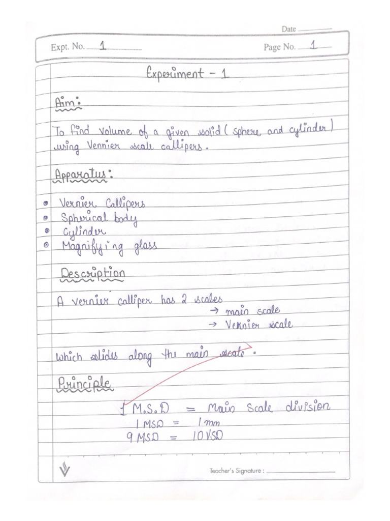 Physics practical file 2024 | PDF