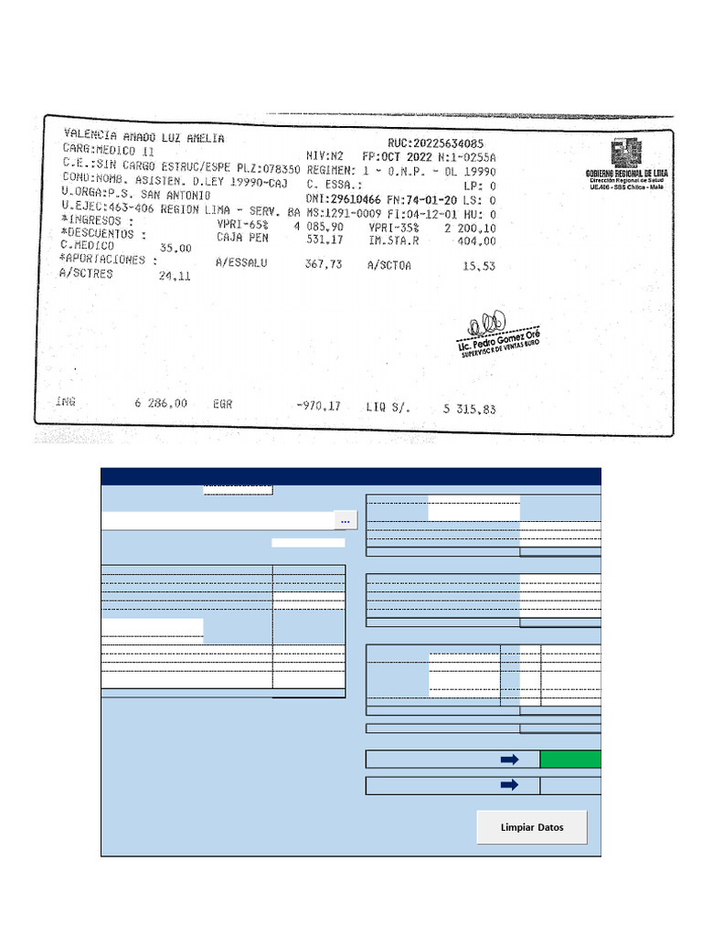 Imprimir Boletas de Ejemplo | PDF