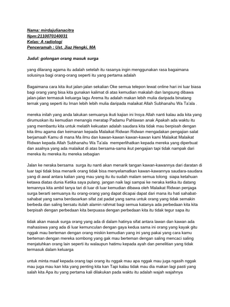 Radiologi - 031 - Mirda Juliana Citra | PDF