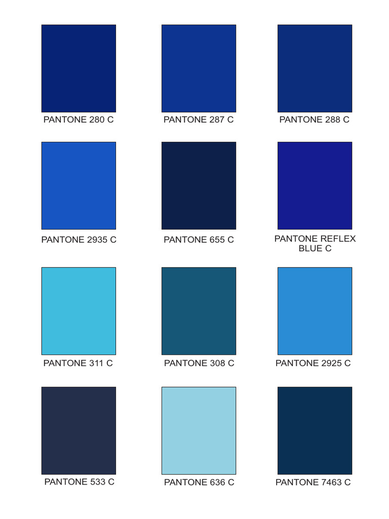 Pantone Azul | PDF