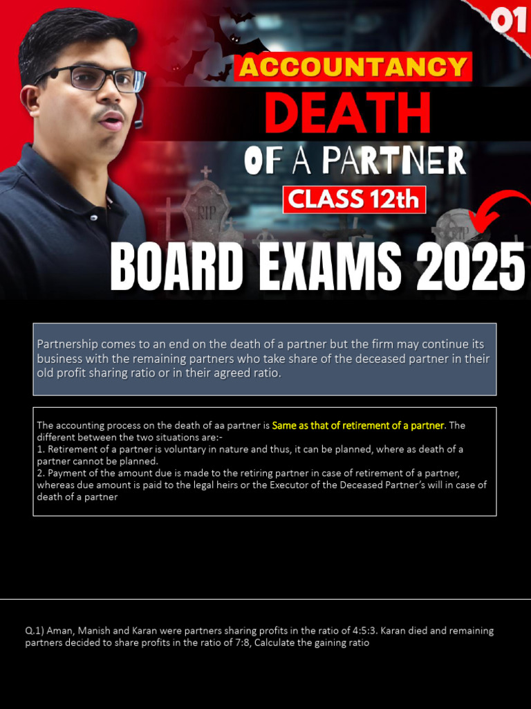 Death of A Partner SPCC - 240817 - 182154 | PDF