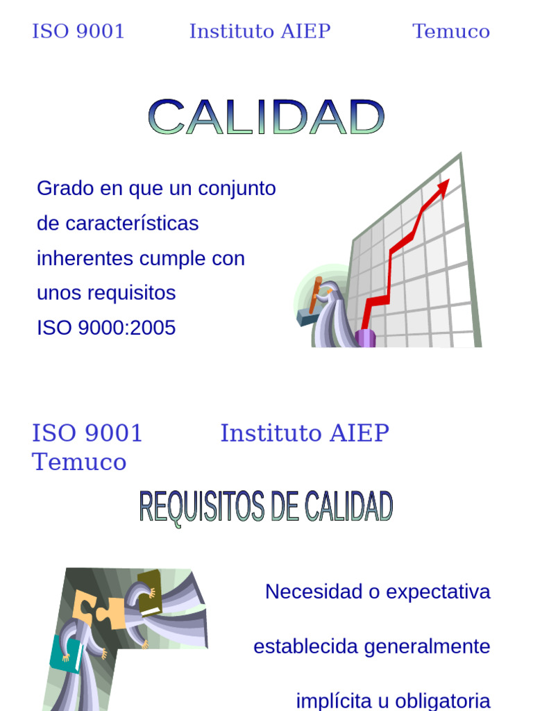 Clase 9 Fundamentos ISO 9001 | PDF