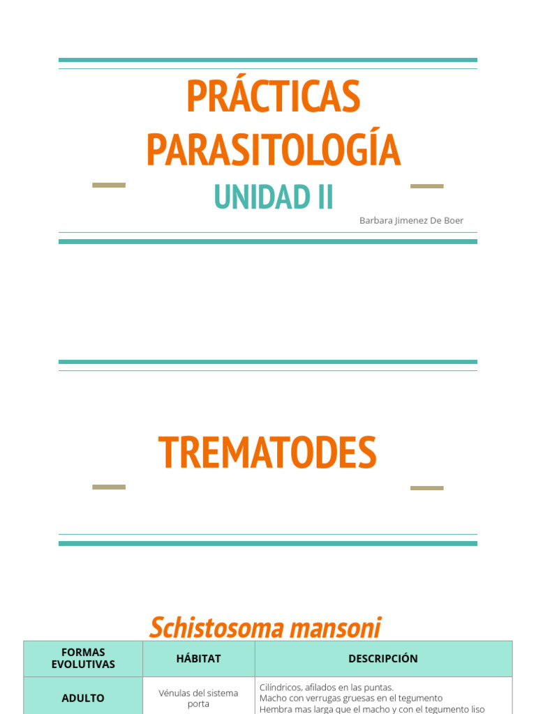 Practico Ii Parasito | PDF