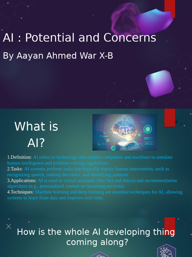 Artificial Intelligence (AI) Technology Project Proposal - by Slidesgo | PDF