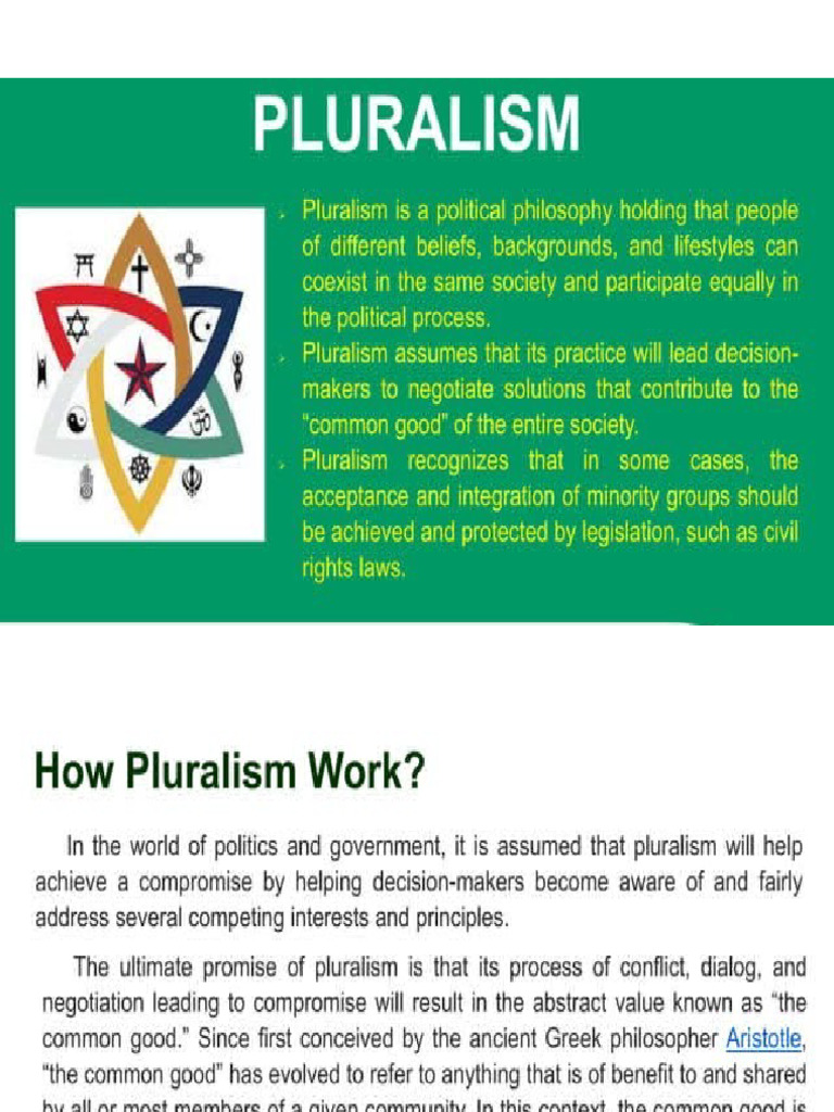 Pluralism | PDF