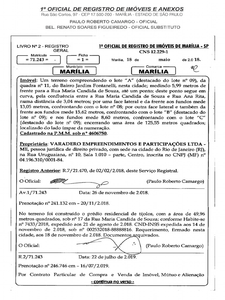 Modelo de Matrícula | PDF