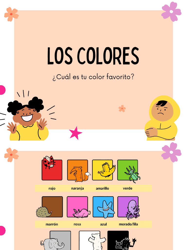 Los Colores 3 Pdf