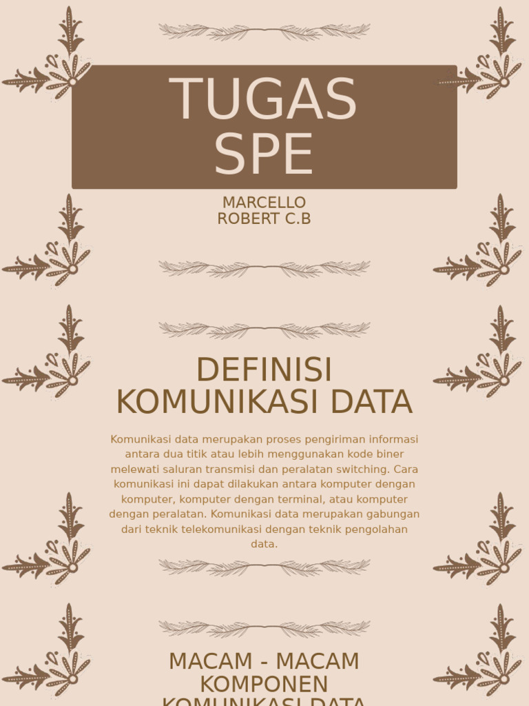 Cokelat Abstrak Tugas Kelompok Presentasi - 20240821 - 231747 - 0000 | PDF