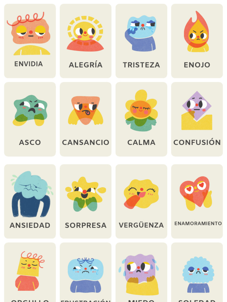 Emotions Flashcards | PDF