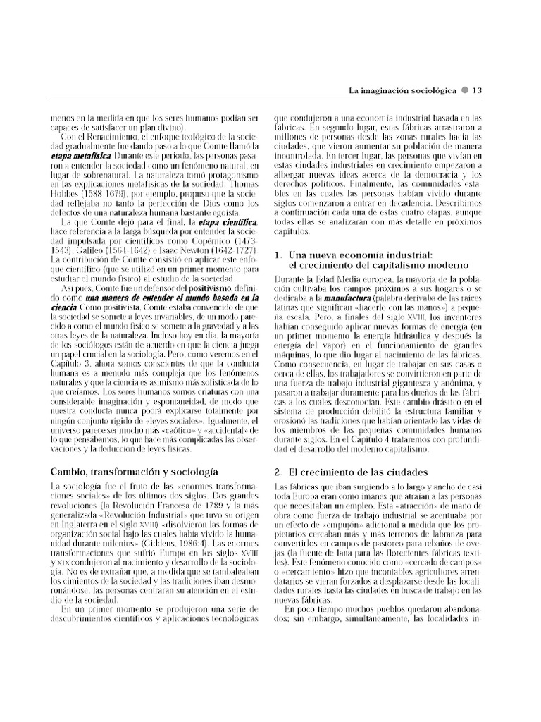 Sociología Macionis y Plummer - Sociedad - Industrial | PDF