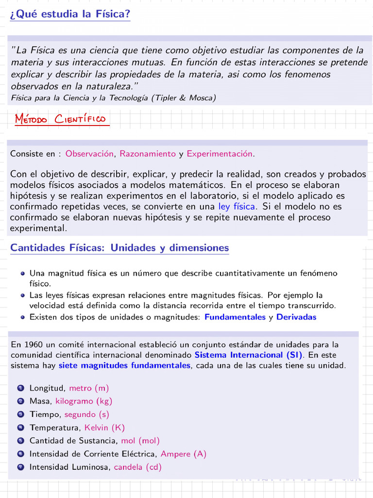 Física 1 - SEM-1 - Merged | PDF