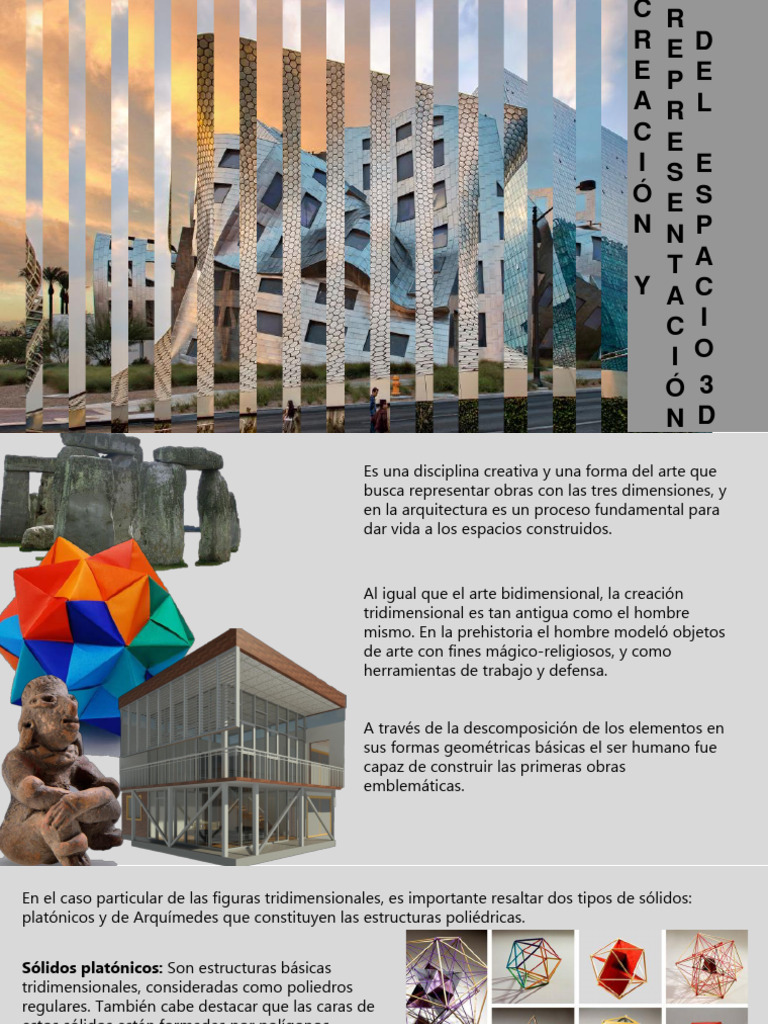 Creación y Representación Del Espacio Tridimensional | PDF