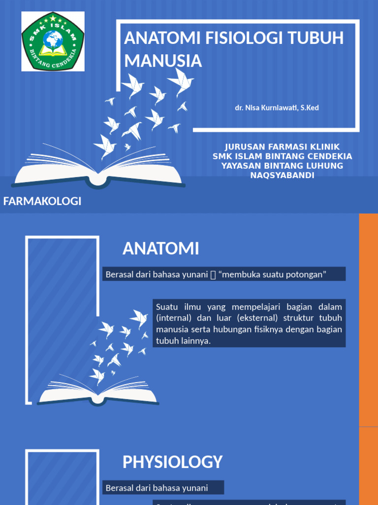 Anatomi Dan Fisiologi Tubuh Manusia | PDF