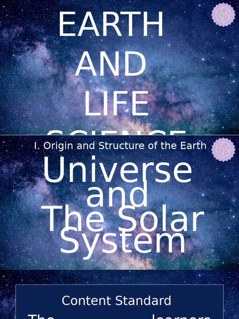 Universe and Solar System | PDF