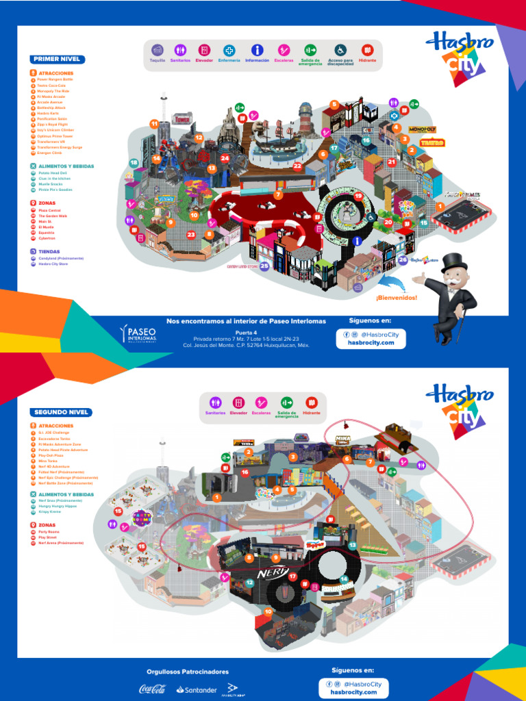 Mapa Hasbro City | PDF