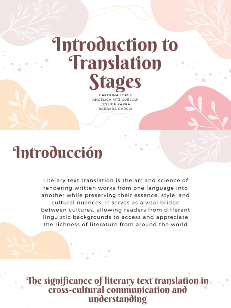 Translation Stages | PDF