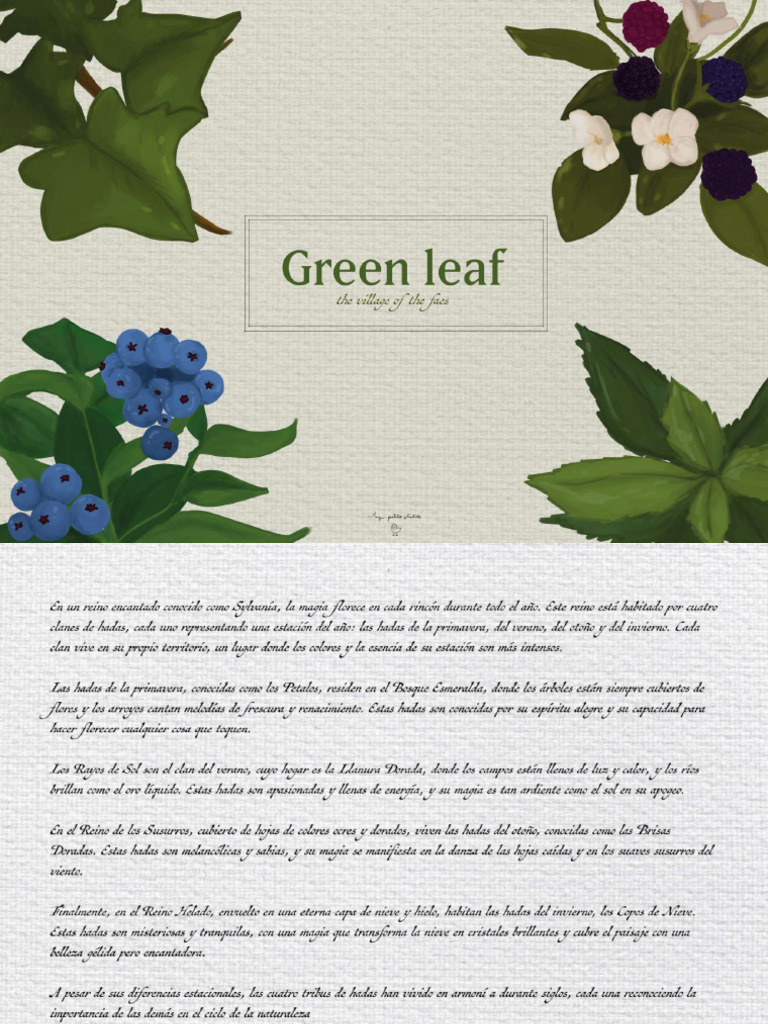 Greenleaf Artbook | PDF
