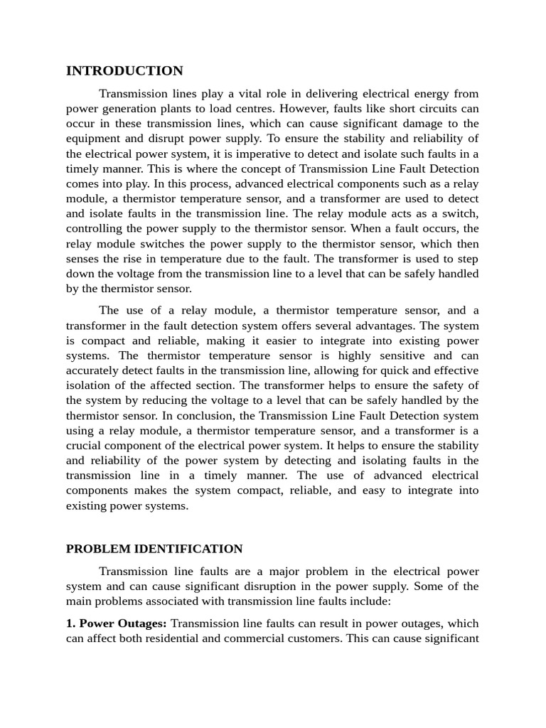 5th Sem Project | PDF