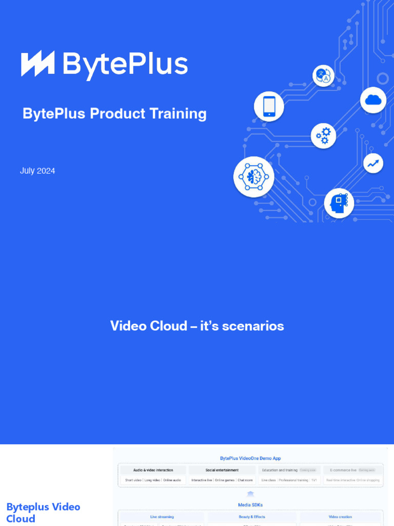 BytePlus Growth Solutions - Product Training - Compressed | PDF