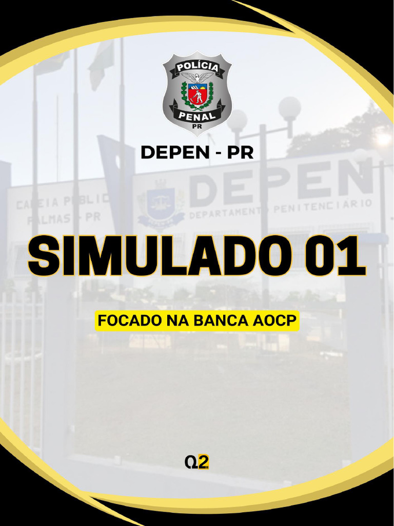 Simulado 01 Depen PR | PDF