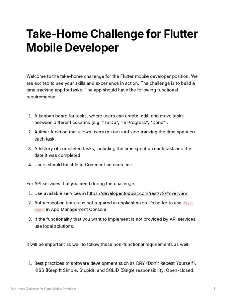 Flutter - Case Study | PDF Flutter - Case Study | PDF