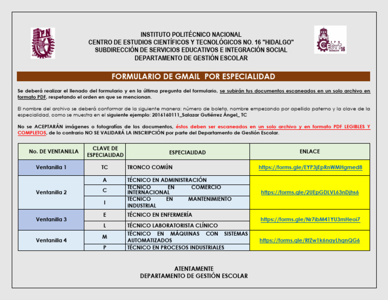 2formulario Ventanilla | PDF