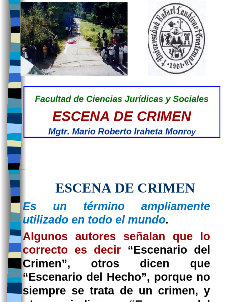 Escena Crimen | PDF