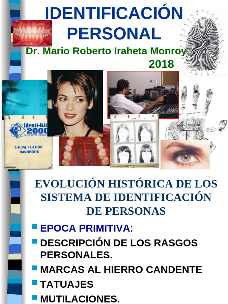 Identificación Personal 2023 Actualizada | PDF