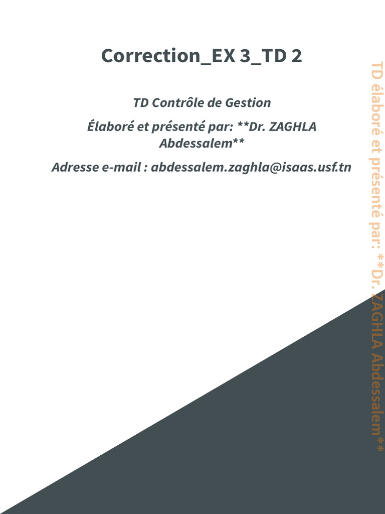 Corr Ex3 TD2 2024 Filg | PDF