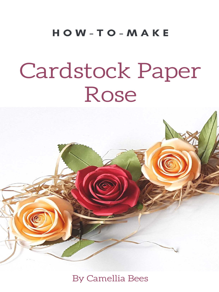 Cardstock Paper | PDF | Petal | Home & Garden