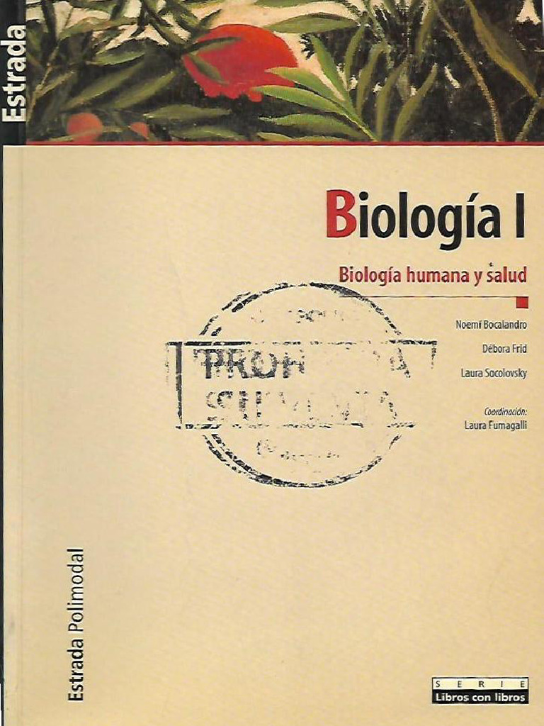 1 BIOLOGÍA HUMANA Y SALUD ESTRADA | PDF