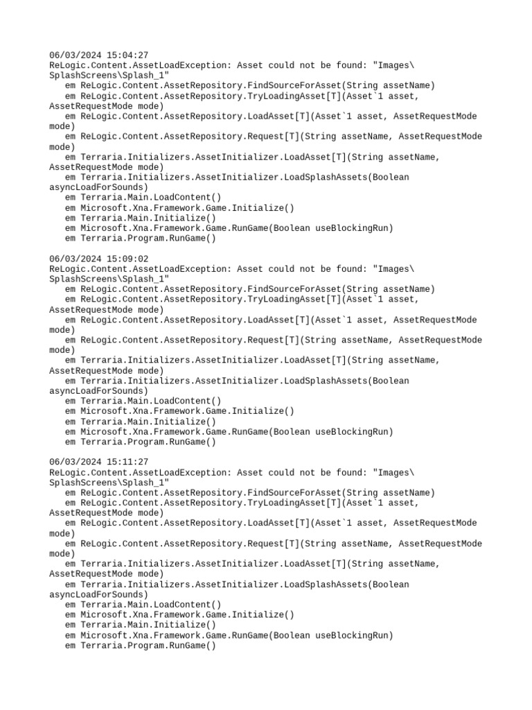 Client Crashlog | PDF