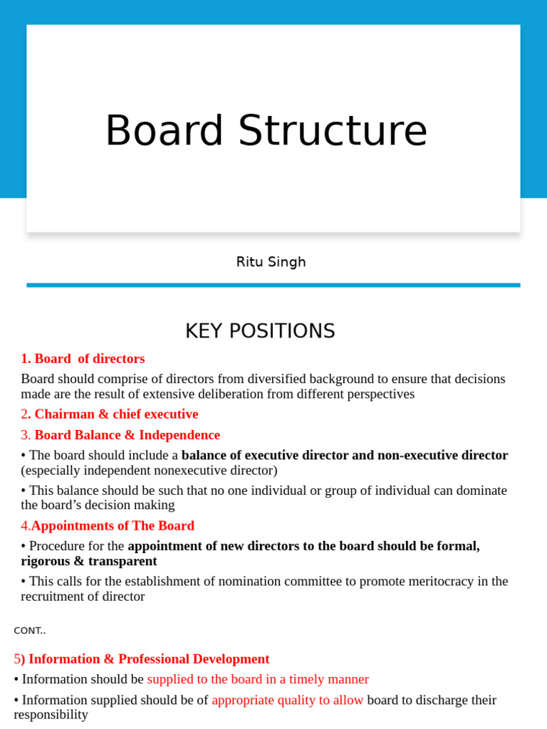 Board Structure 1.2 | PDF