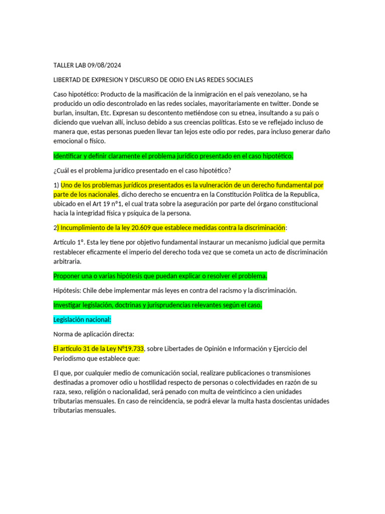 Taller Lab 09 | PDF