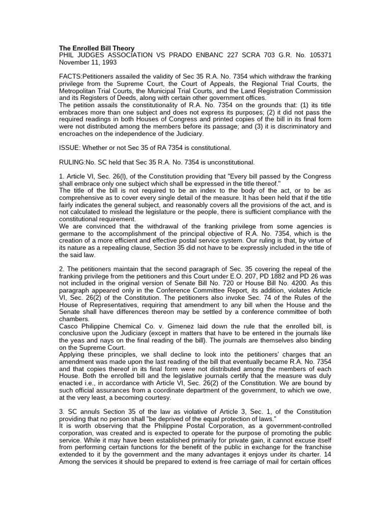 Phil Judges Association VS Prado | PDF