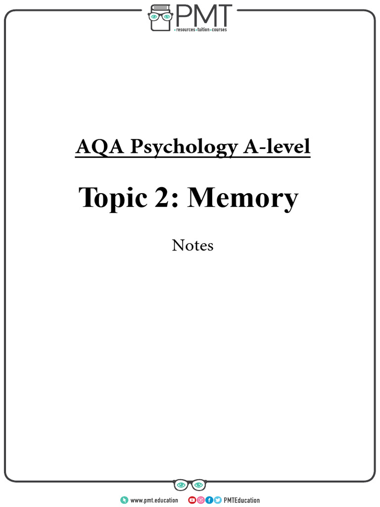 Memory | PDF