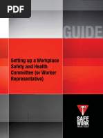 Safety and Health Committee Guidelines | PDF | Occupational Safety And ...