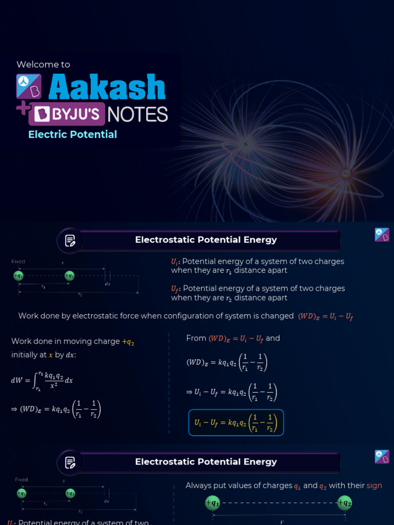 NEO - JEE - 12 - P2 - PHY - H - Electrostatic Potential and Capacitance - 4 - 209 | PDF